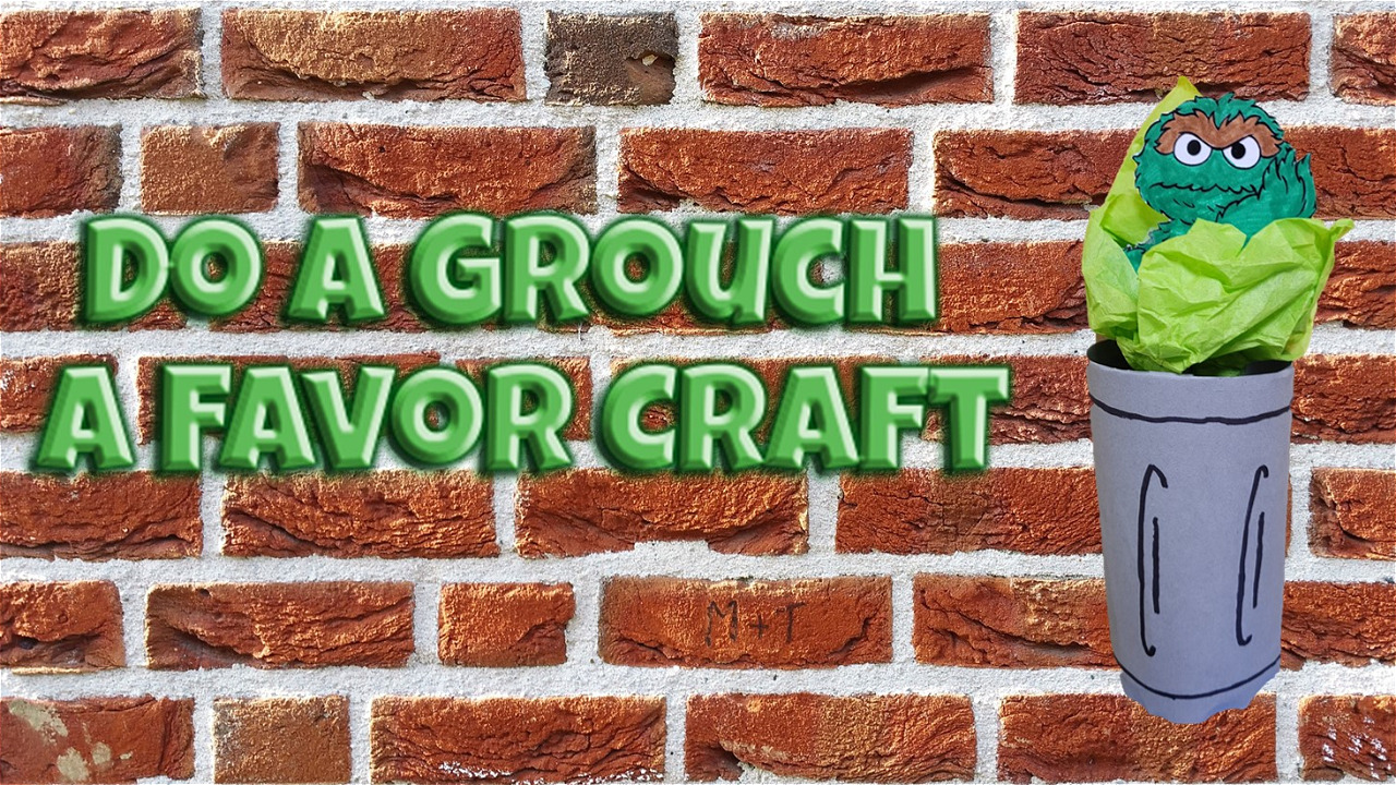 Turner Take Home: Do a Grouch a Favor Craft | Kansas City, Kansas ...