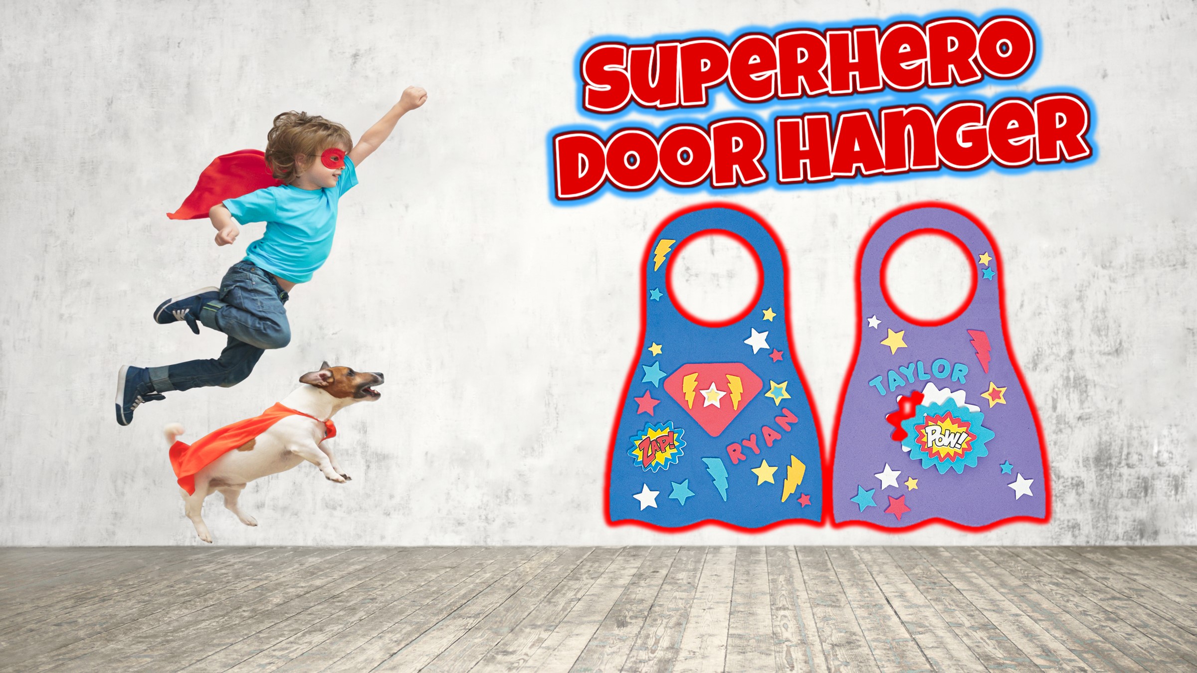 Turner Take Home: Superhero Door Hanger | Kansas City, Kansas Public ...